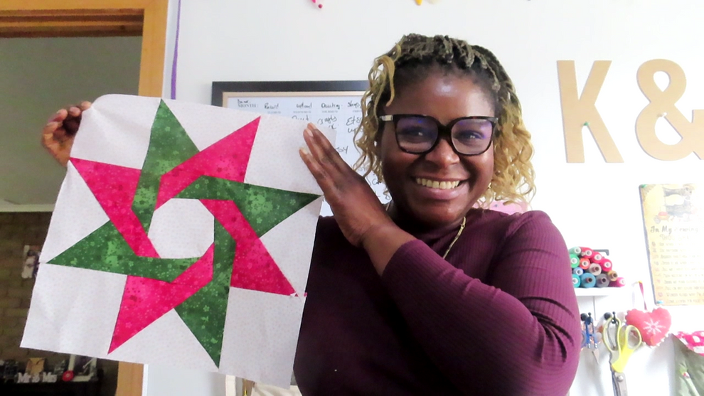 Spinning Star Block full pattern – Crafty Quilting Designs