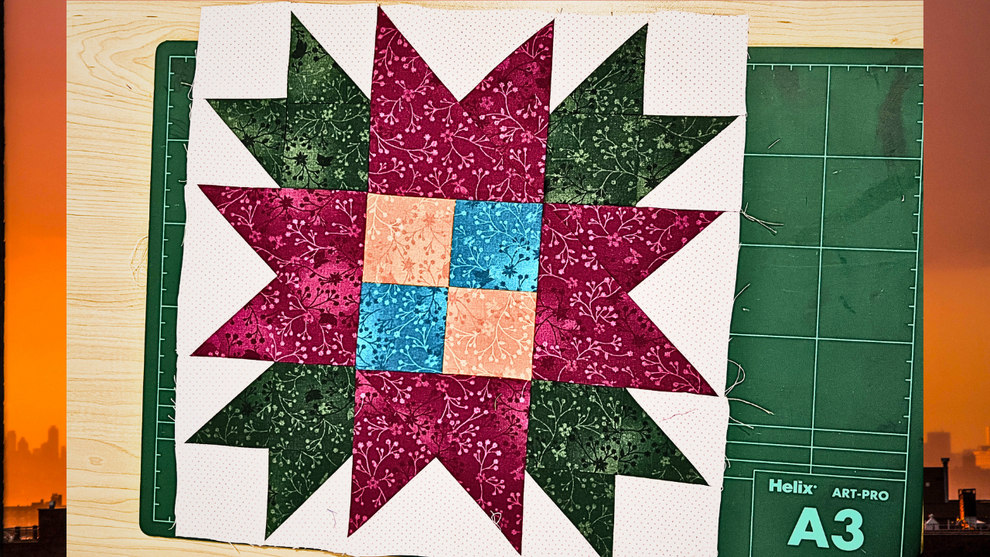 Flower Block – Crafty Quilting Designs