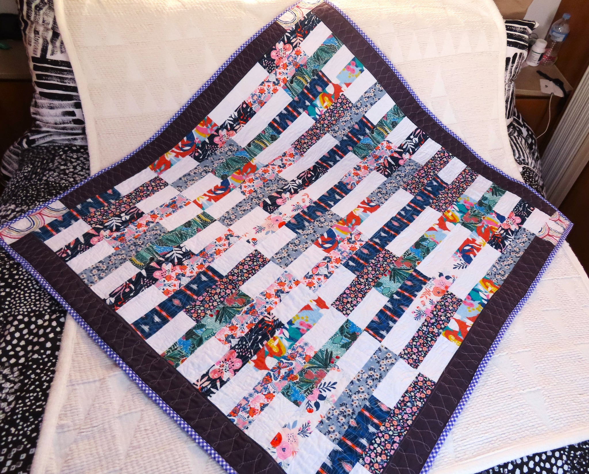 Jelly Roll sticks Quilt Pattern – Crafty Quilting Designs